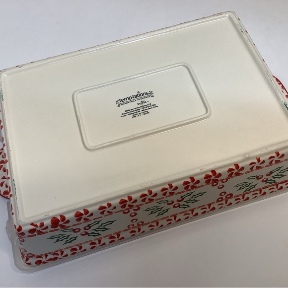 Temptations | Kitchen | Temptations Peppermint Ovenware Baking Dish ...